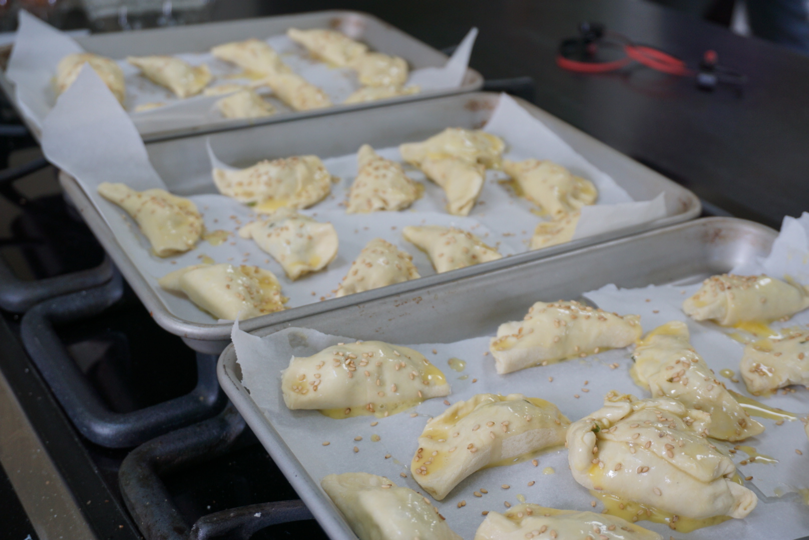 Spinach, Onion, and Feta Bourekas | Redgate Kitchen