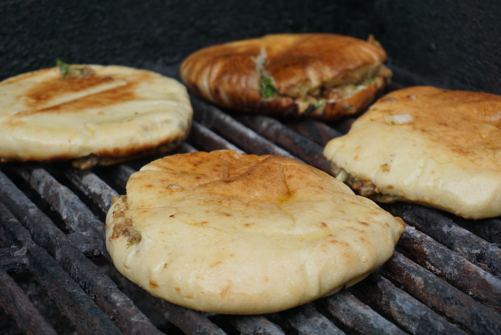 Mushroom Arayes and Yogurt Sauce | Redgate Kitchen